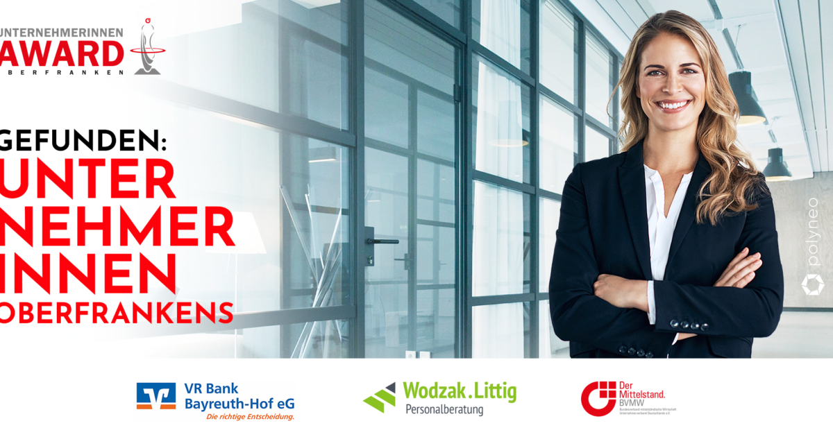 Unternehmerinnen Award 2025 Oberfranken - BVMW DE